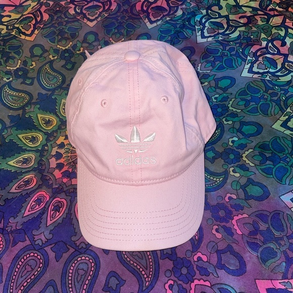 adidas | Accessories | Baby Pink Adidas Adjustable Cap | Poshmark